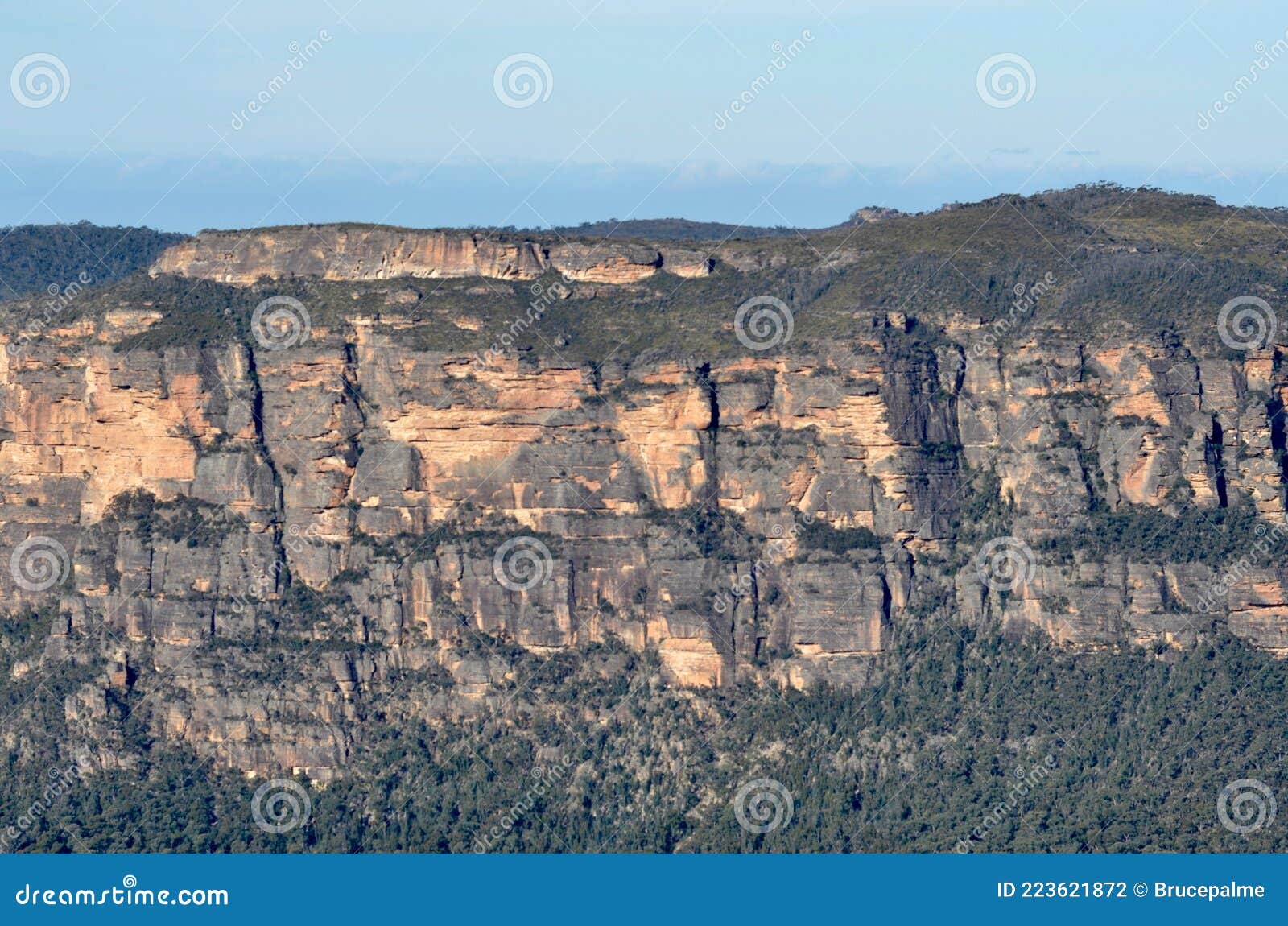 Grose Valley in Australia stock photo. Image of walk - 223621872