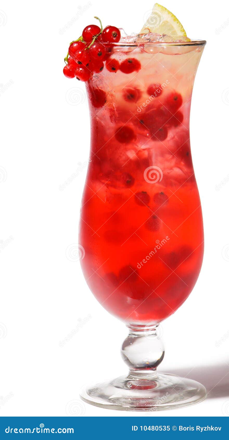 Groseilles Rouges De Cocktail Image stock - Image du boisson ...