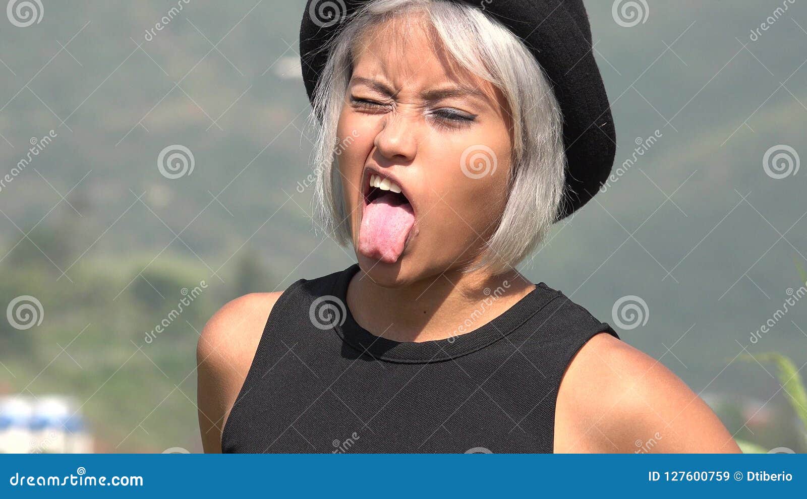 Gross Disgusting Offensive Woman Stock Image - Image of distasteful ...
