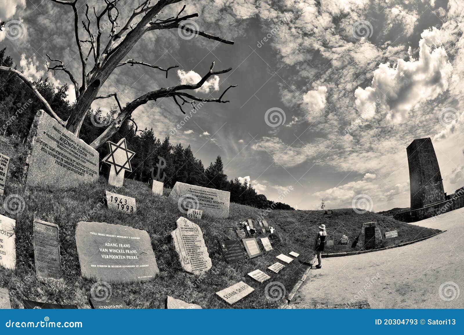 Gross-Rosen Memorial In Former Nazi Concentration Camp Gross-Rosen ...