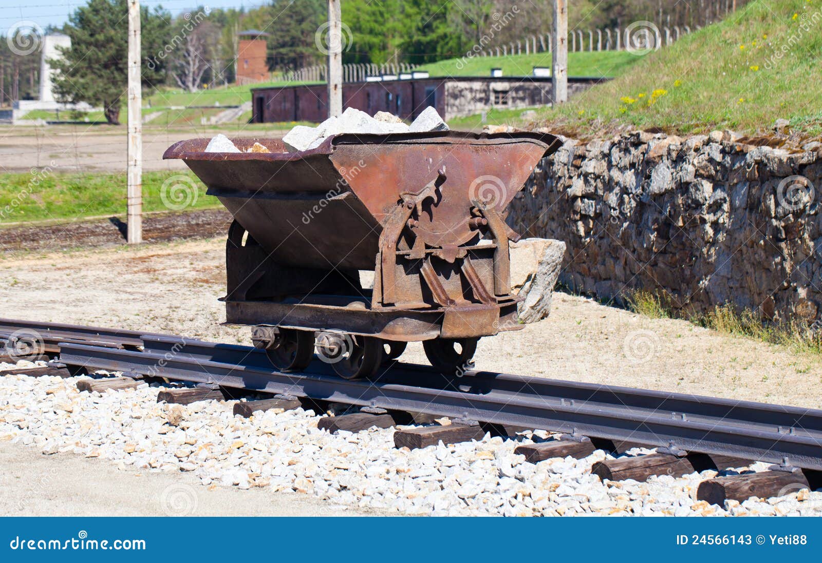 Gross-Rosen Memorial In Former Nazi Concentration Camp Gross-Rosen ...