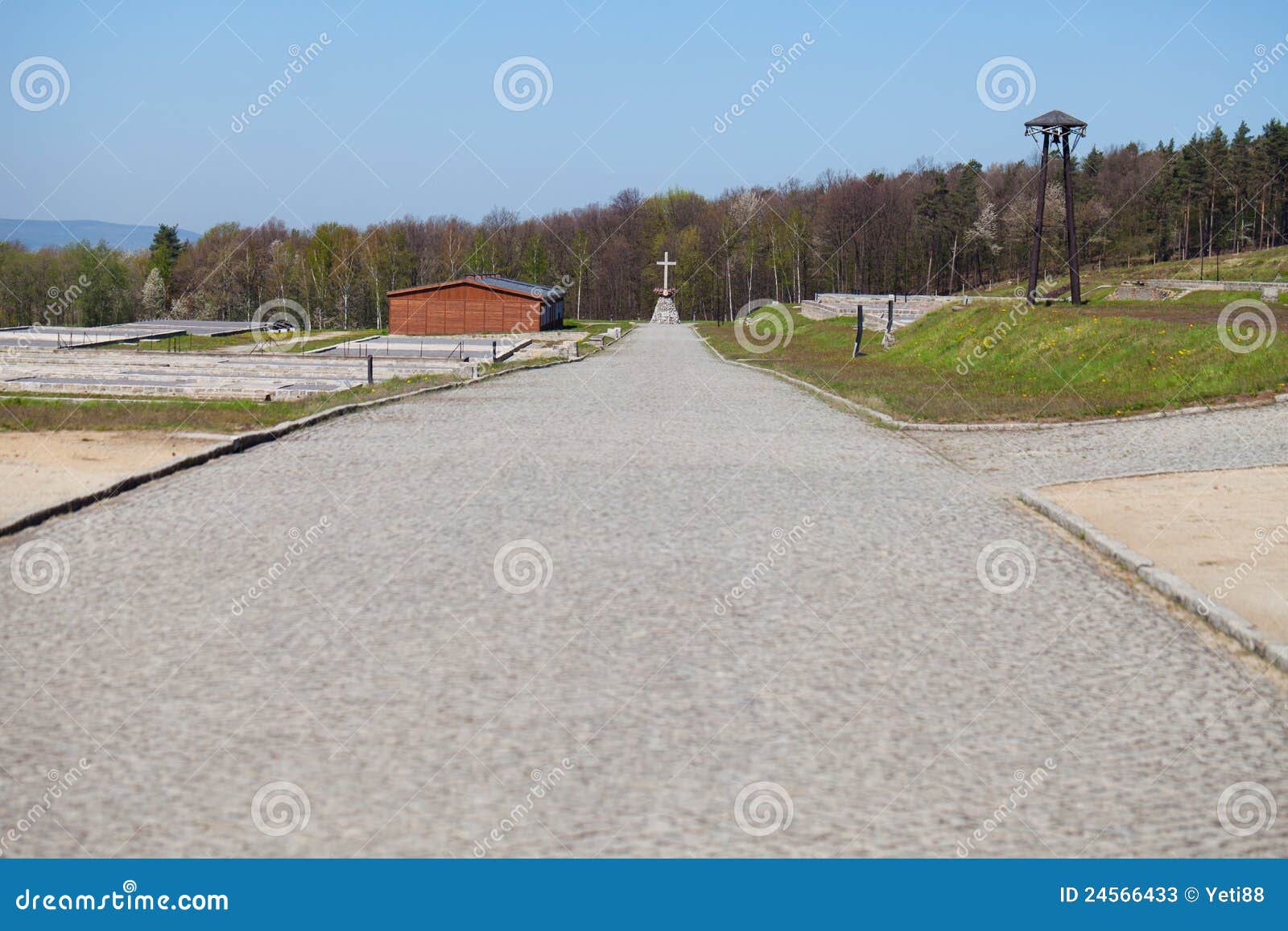 Gross-rosen Concencration Camp Editorial Stock Photo - Image of gate ...