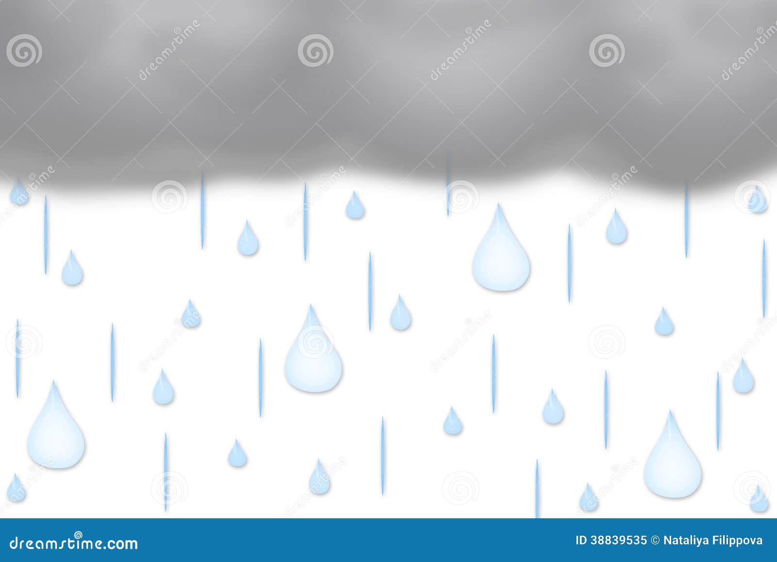 Grosse averse illustration stock. Illustration du baisse - 38839535