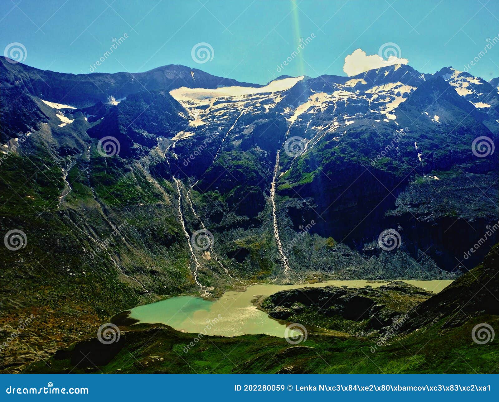Grossglockner, Alpy stock image. Image of cliff, alpy - 202280059