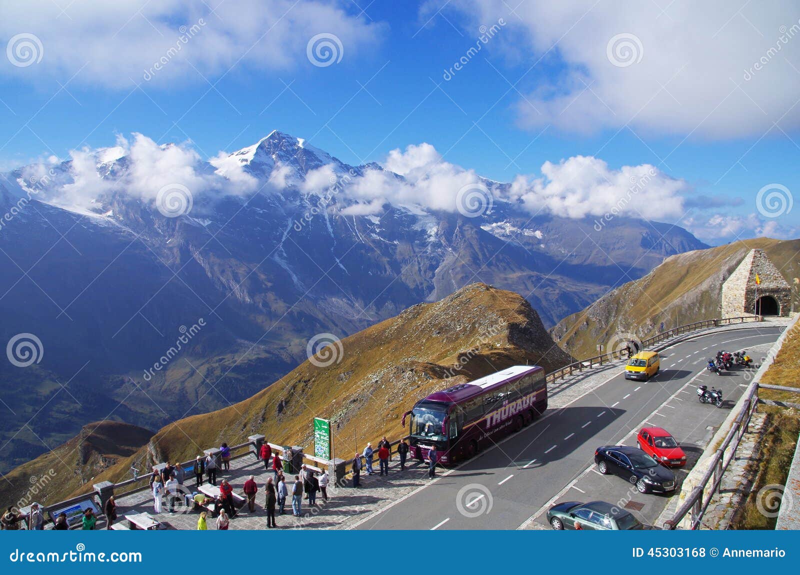 Grossglockner High Alpine Road, German: Grossglockner-Hochalpenstrasse ...