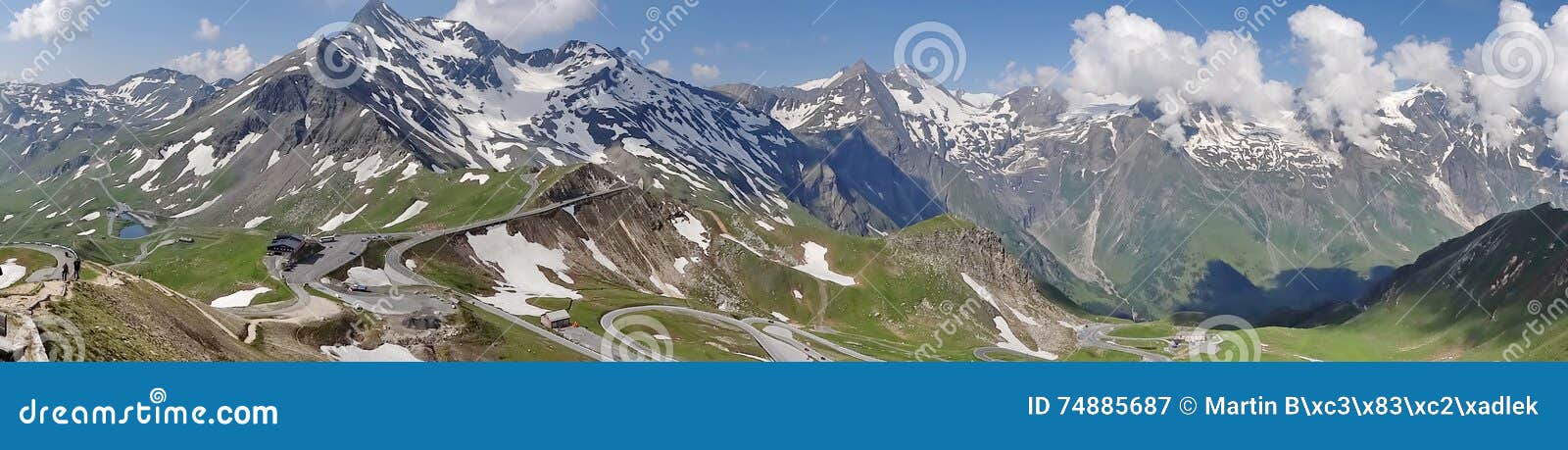 Grossglockner Mountain in Austria Stock Image - Image of park, austrian ...