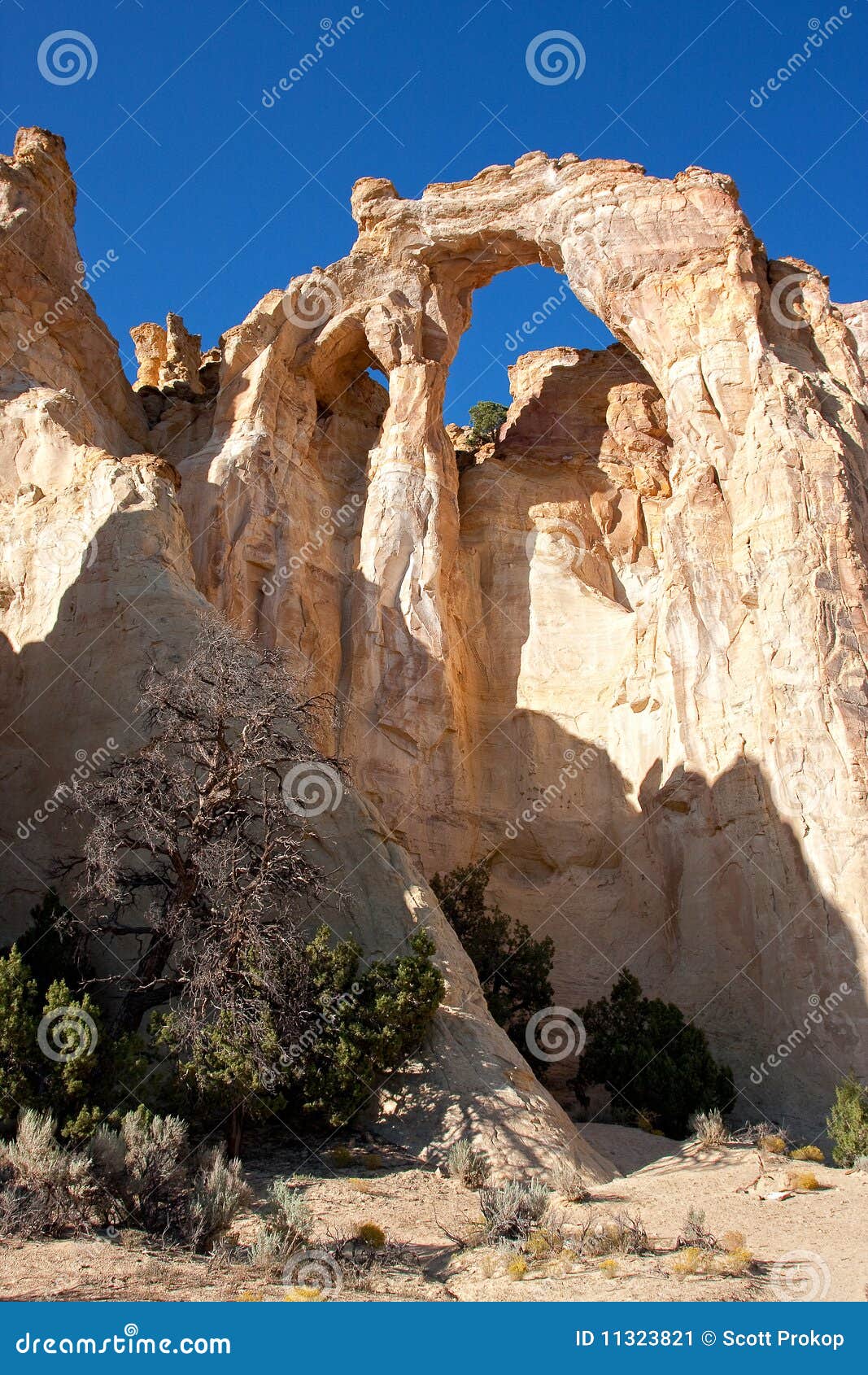 Grosvenor Arch stock image. Image of rock, natural, southwest - 11323821