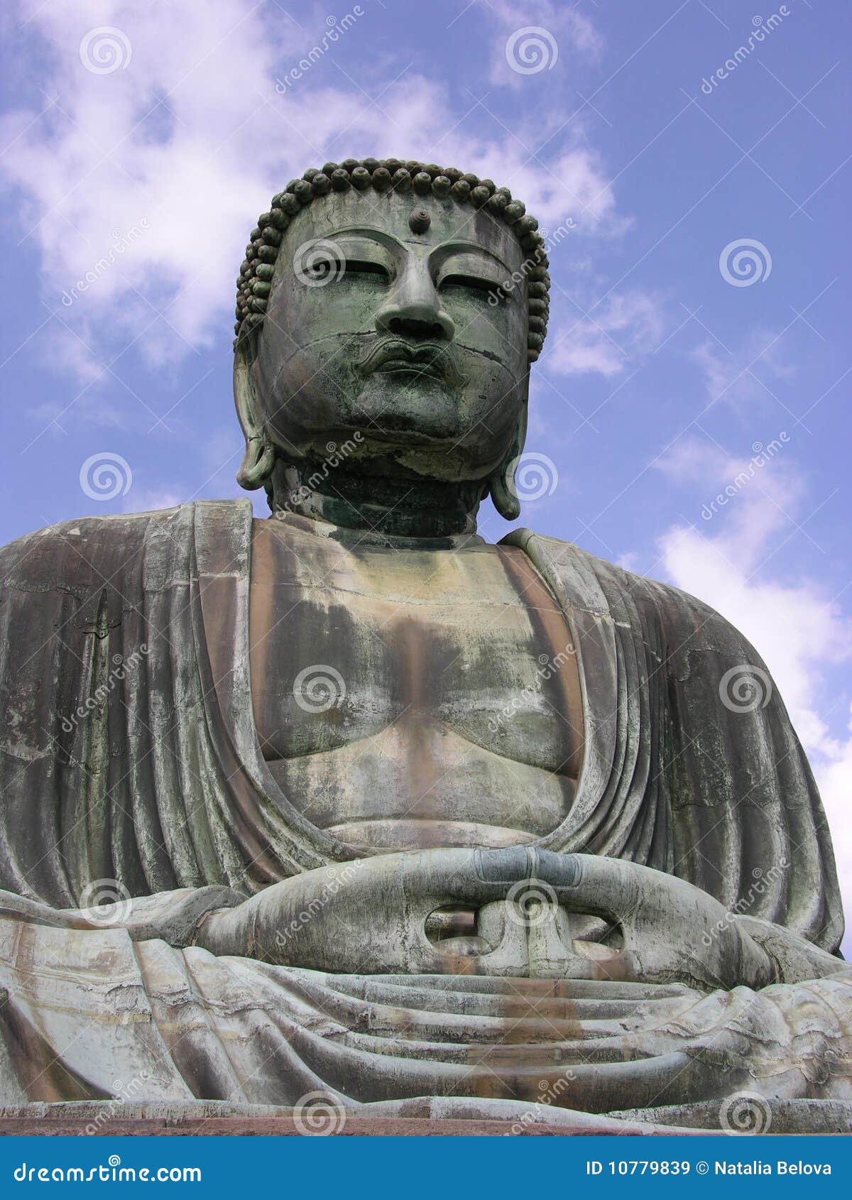 Grote Boedha in Japan stock afbeelding. Image of ogen - 10779839