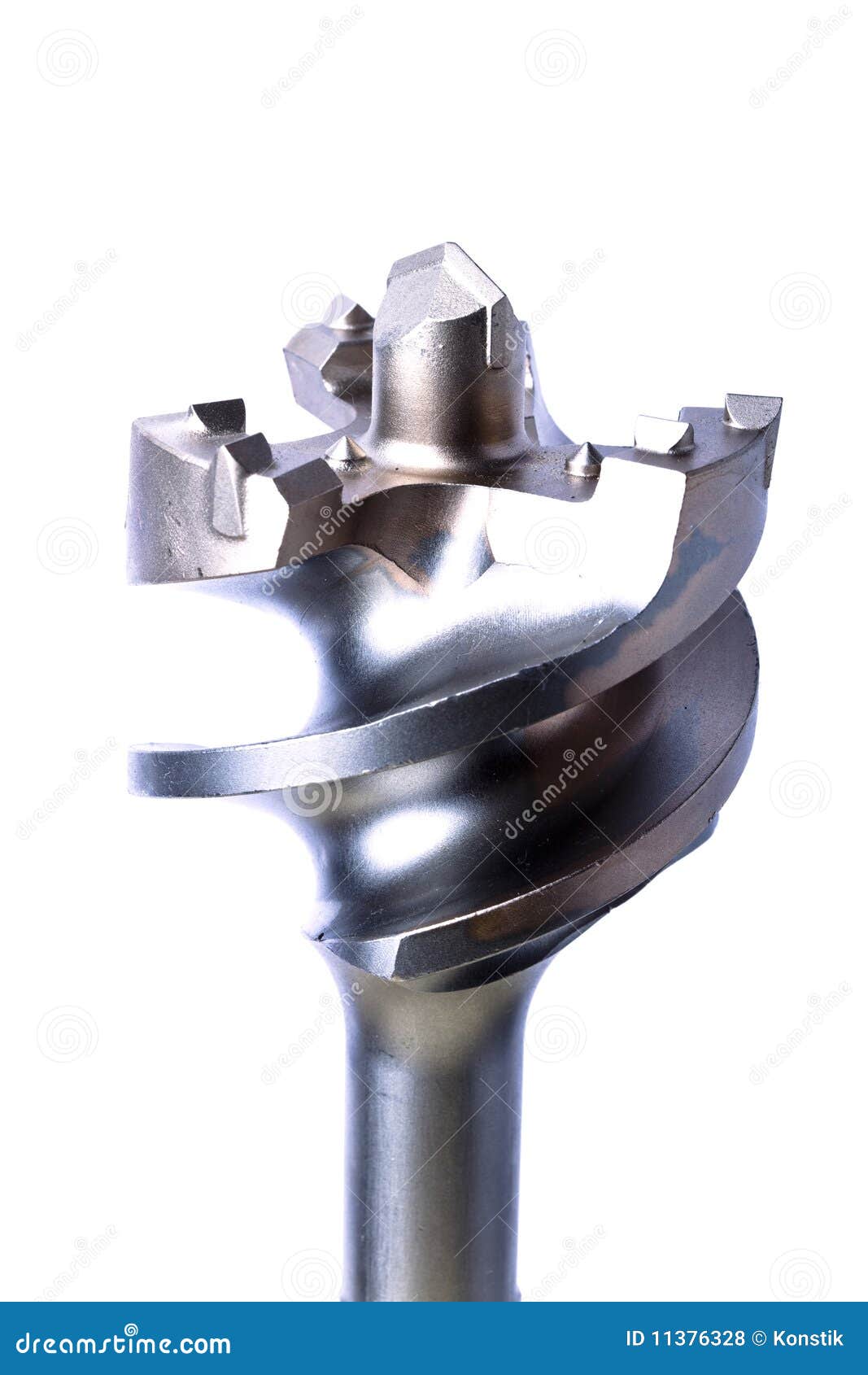 Grote de diameterbouw boor stock foto. Image of verplaatsen - 11376328