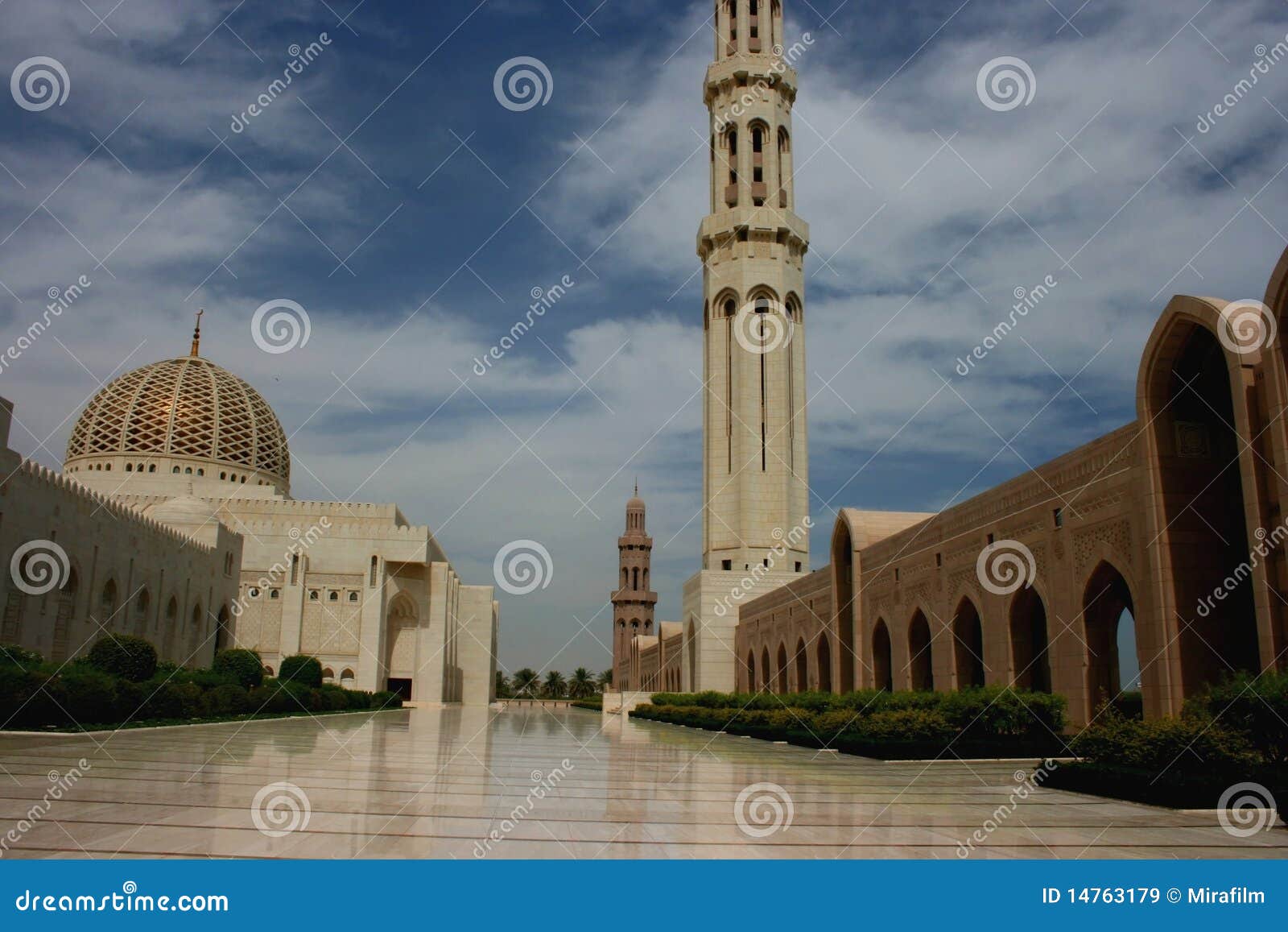 Grote Moskee stock afbeelding. Image of moskee, glanzend - 14763179