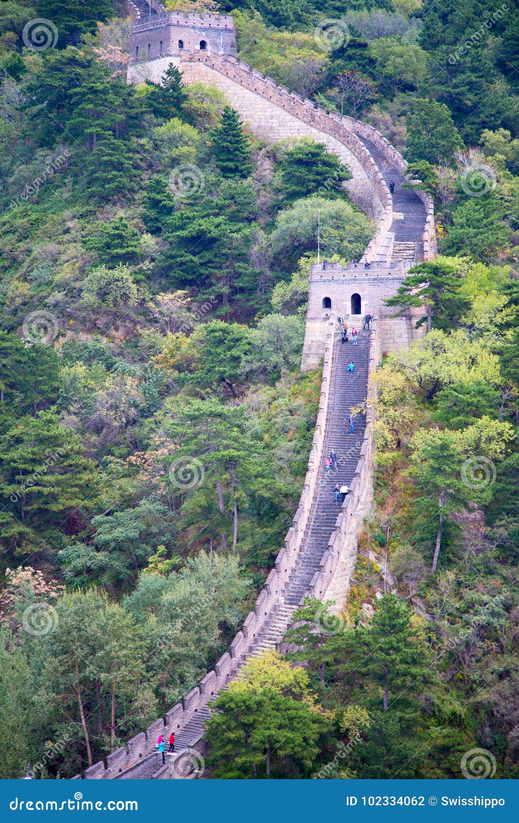 Grote Muur stock foto. Image of geschiedenis, china - 102334062