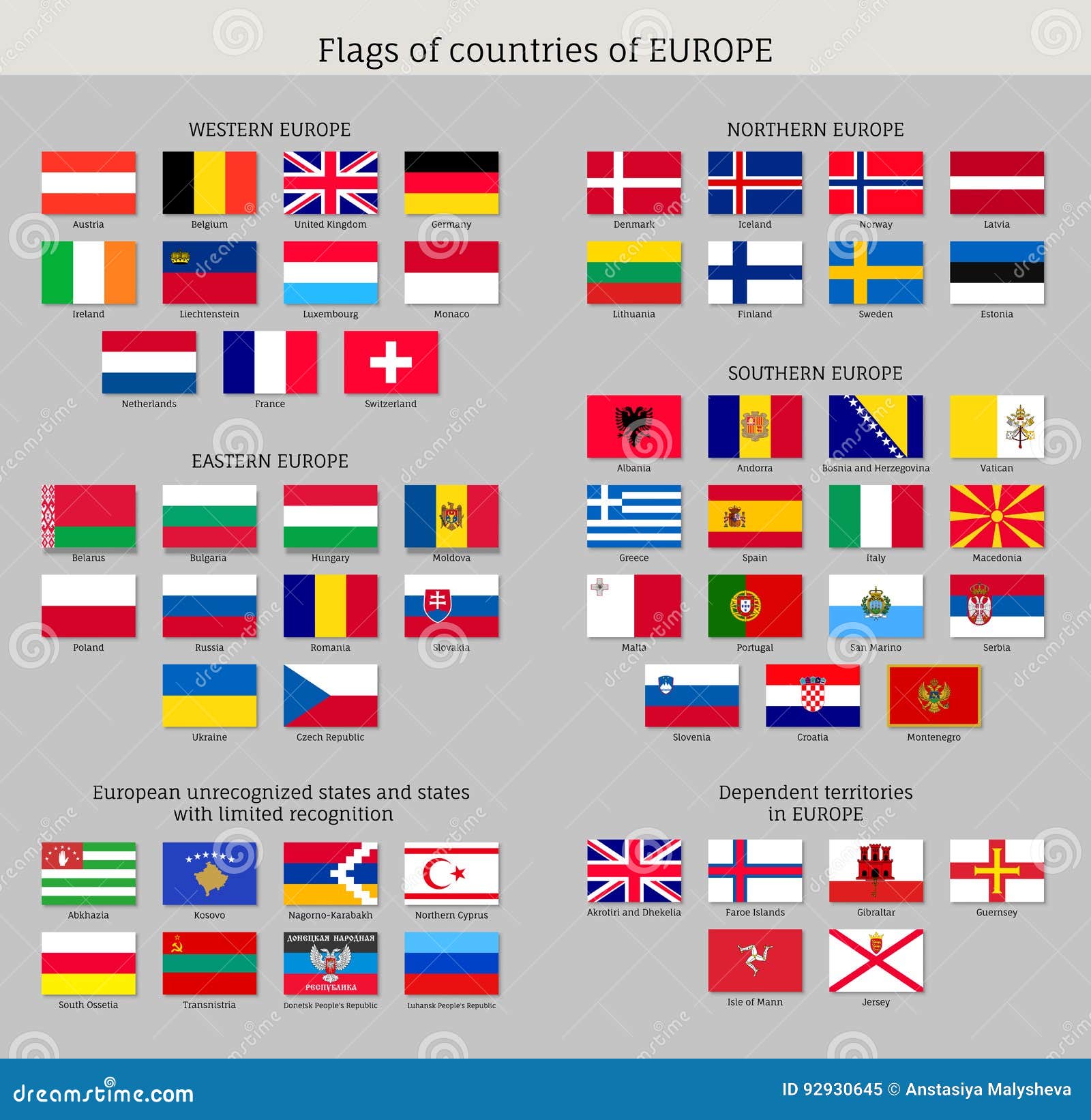 Grote Reeks Vlaggen Van Azië Vector Illustratie - Illustration of ...