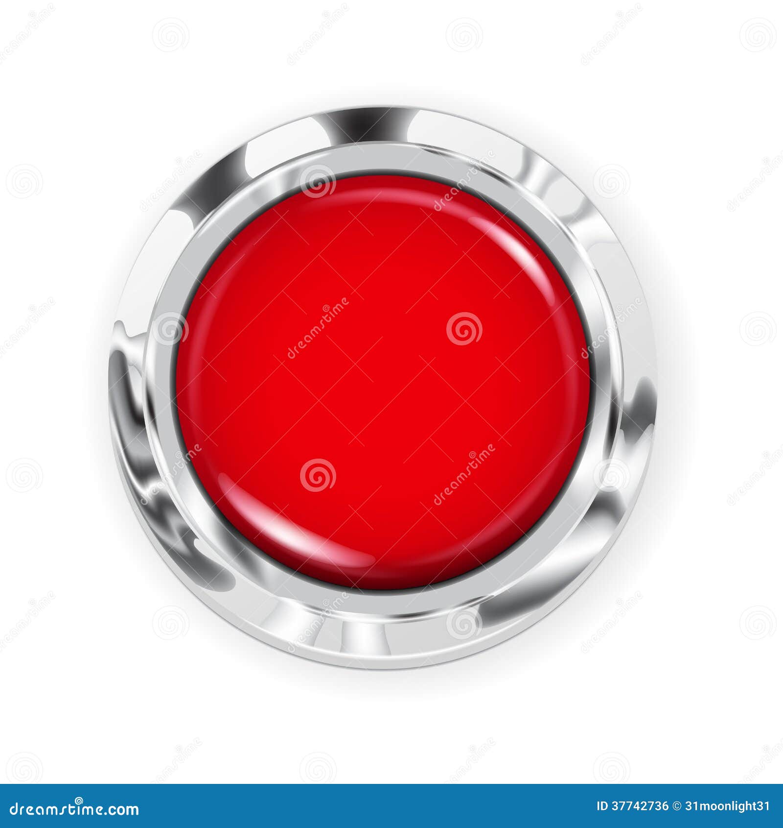 Grote rode knoop vector illustratie. Illustration of knopen - 37742736