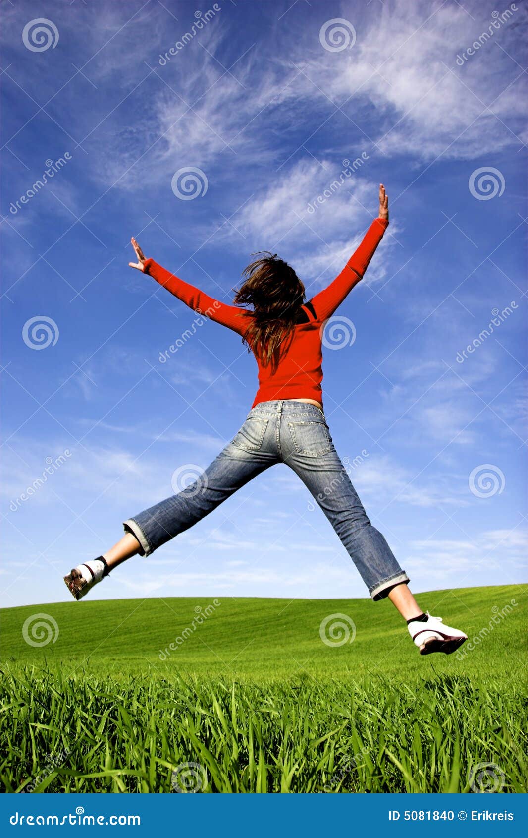 Grote Sprong stock foto. Image of gezondheid, levensstijlen - 5081840