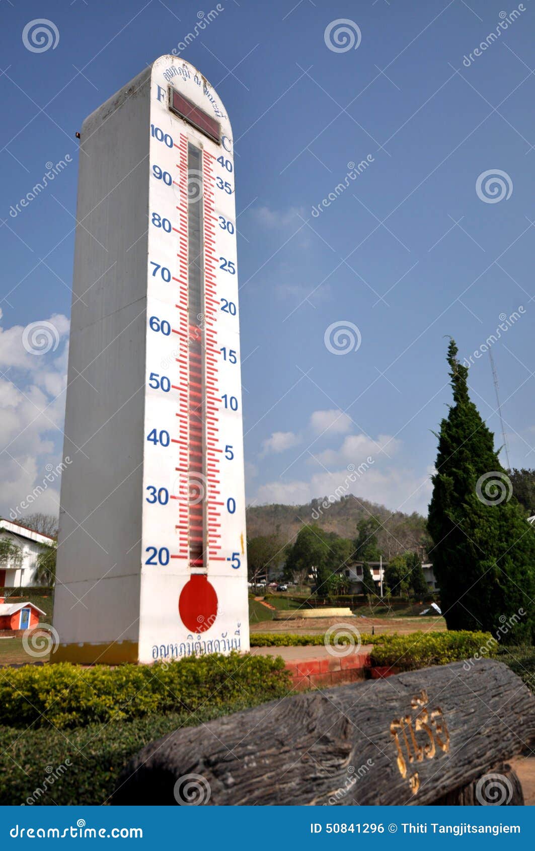 Grote thermometer stock foto. Image of voorwerp, fles - 50841296