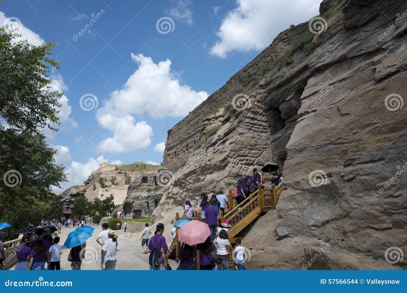Grottes de Datong Yungang image stock éditorial. Image du intérieur ...