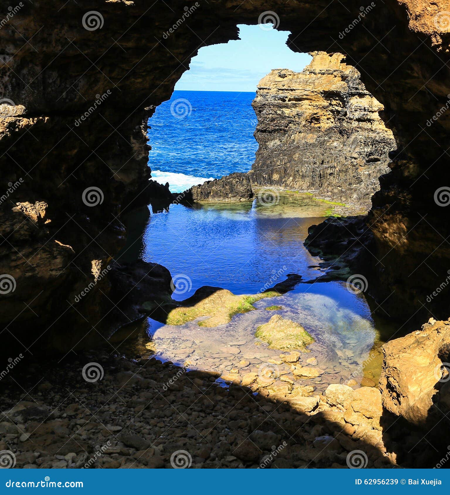 The grotto in australia stock image. Image of grotto - 62956239