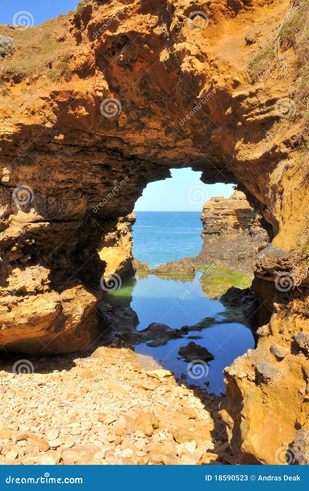 The Grotto, Great Ocean Road, Australia Stock Image - Image of coast ...