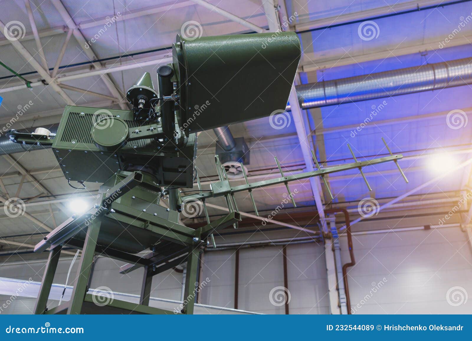 Ground-based Terminal for Receiving - Transmitting of Data Stock Image ...