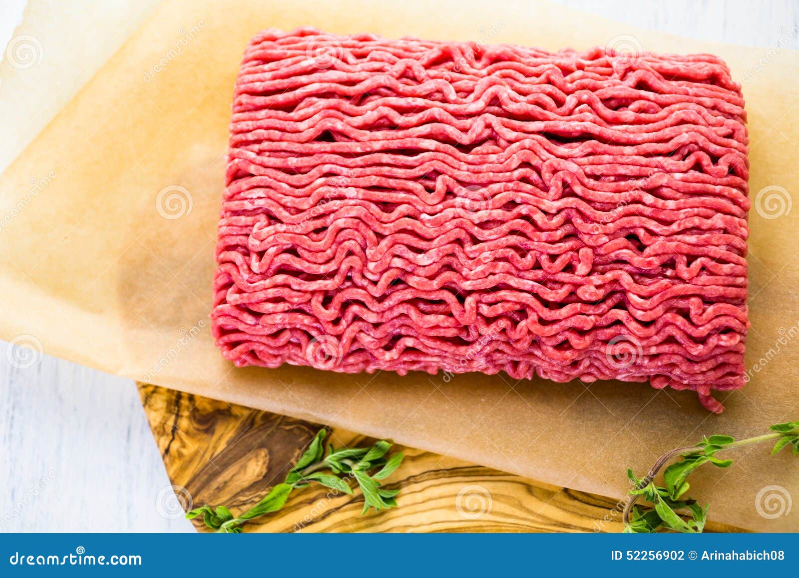 Ground beef stock photo. Image of ingredient, making - 52256902