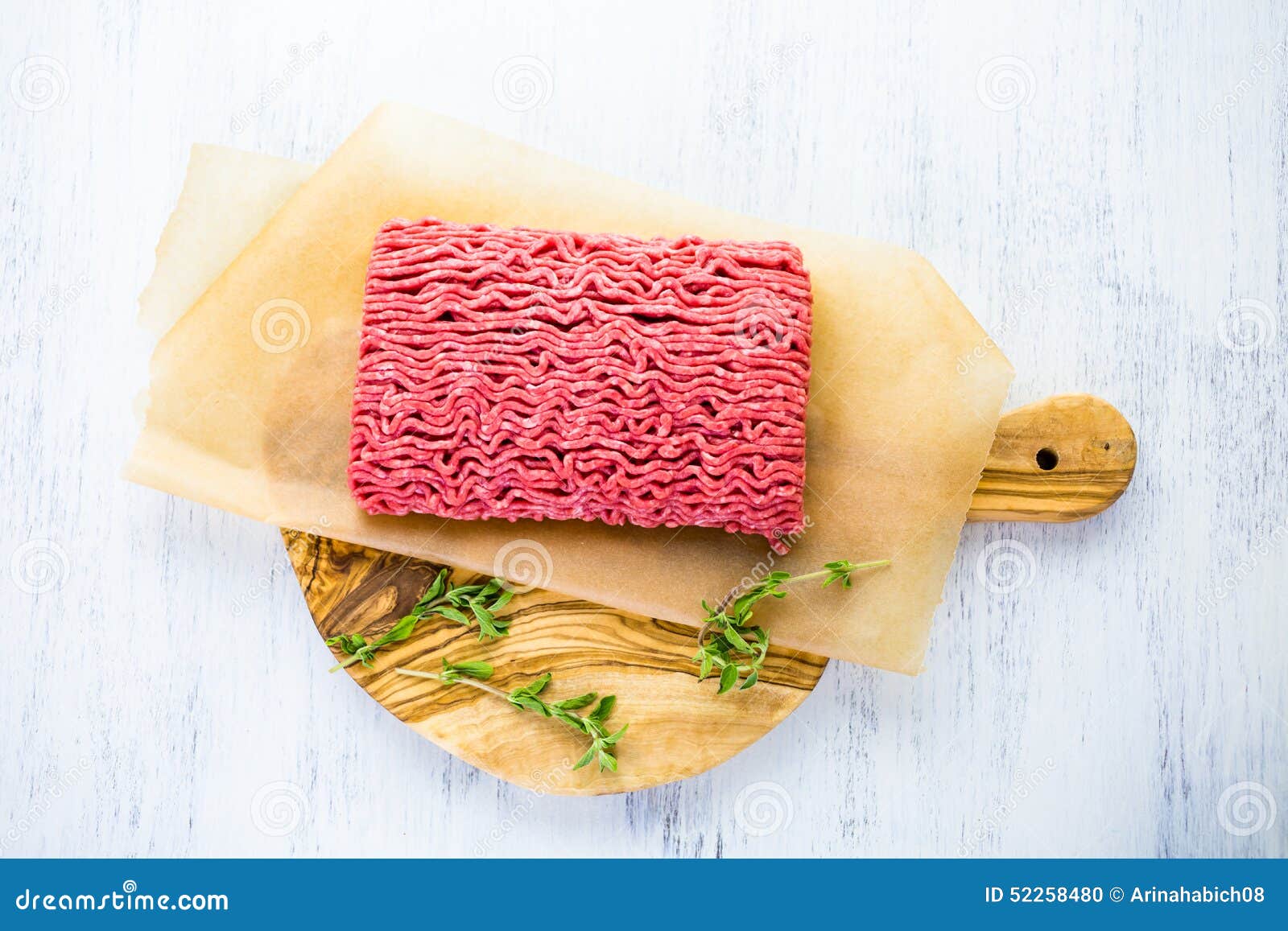 Ground beef stock photo. Image of making, ground, beef - 52258480