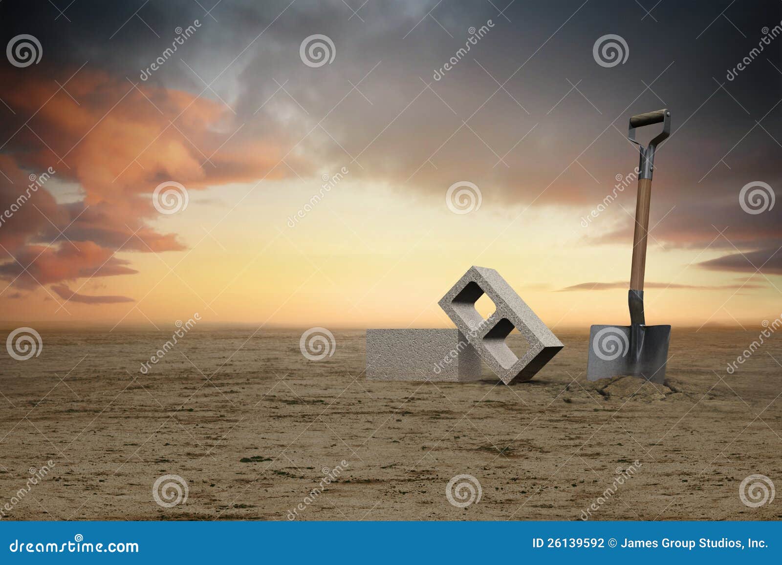 Ground breaking stock photo. Image of building, construction - 26139592