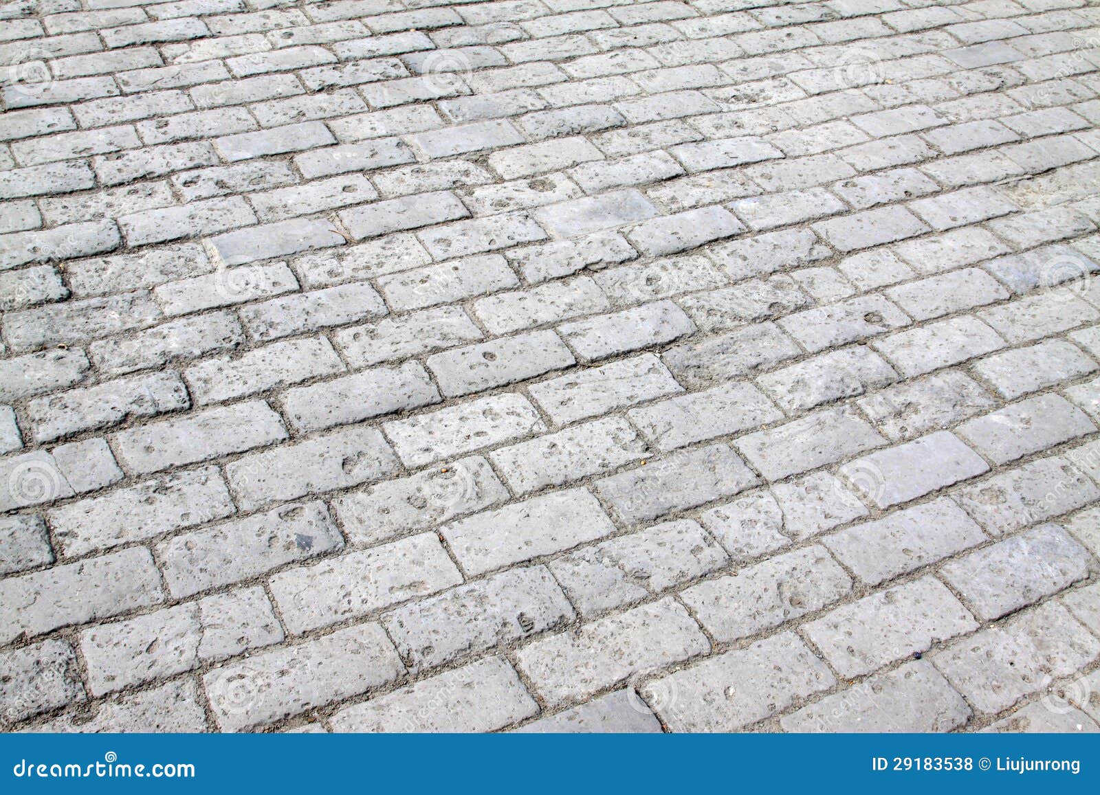 Ground of the Bricks in a Historical and Cultural Sites Stock Photo ...