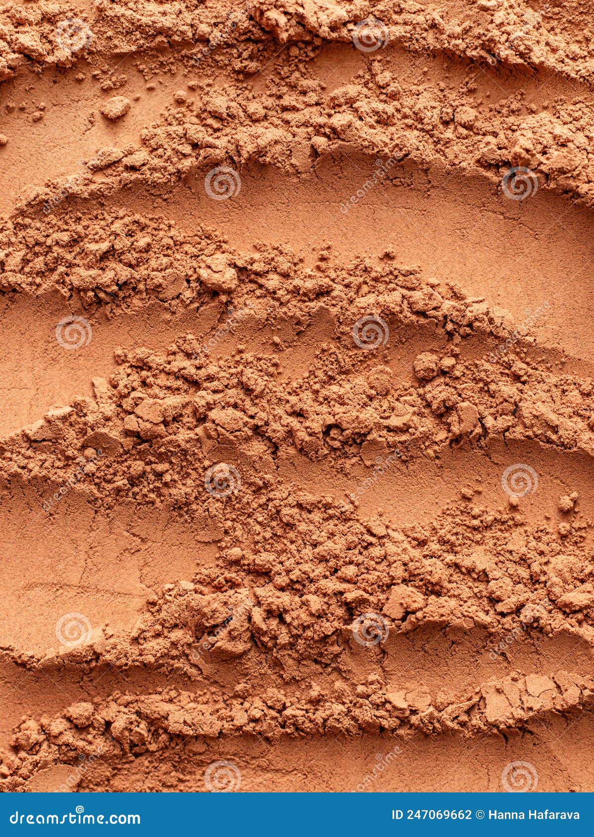 Ground Cinnamon Texture Background. Top View Stock Photo - Image of ...