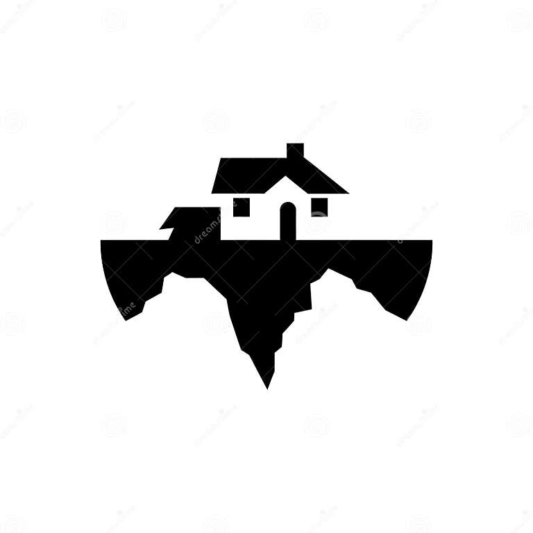 Ground Collapse Icon stock vector. Illustration of symbol - 297319265
