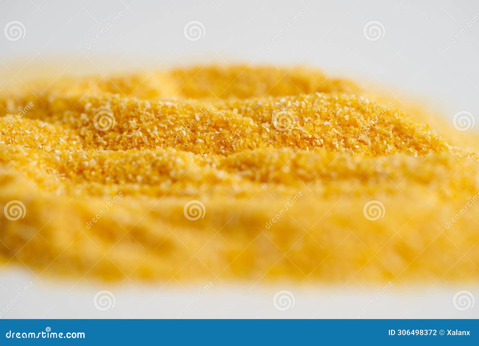 Ground Corn in Closeup, Corn Flour Stock Photo - Image of grits ...