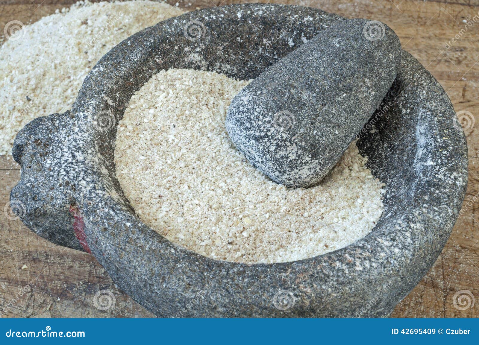 Ground corn meal stock image. Image of grind, kernels - 42695409