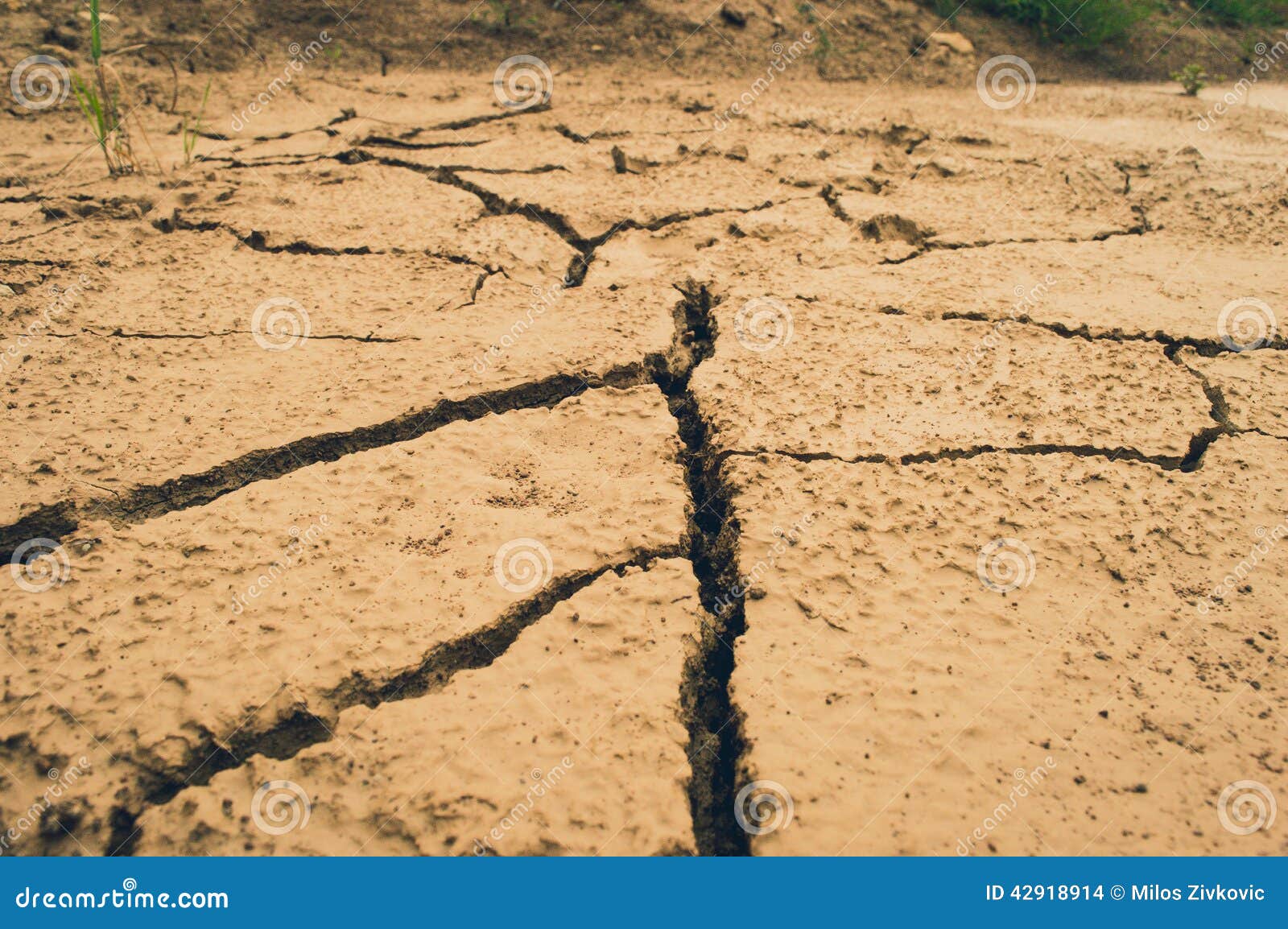 Ground cracks stock photo. Image of canyon, crack, riverbed - 42918914