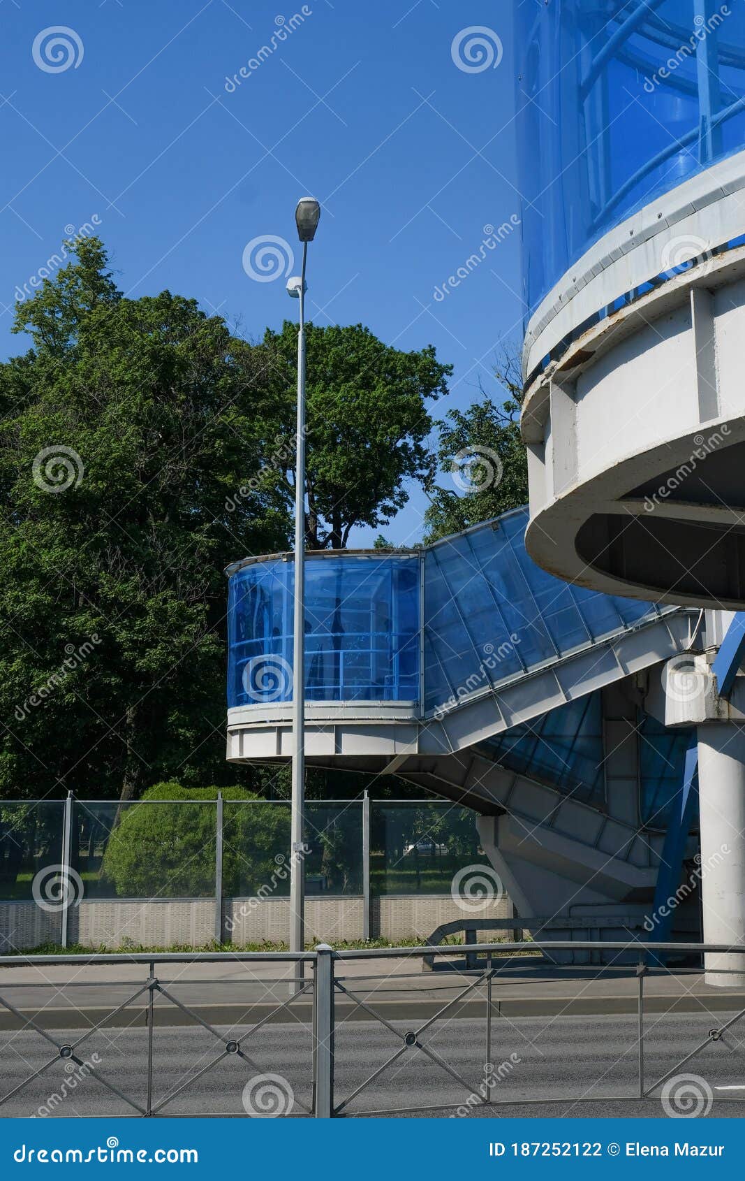 Ground Crosswalk through the City Road Stock Photo - Image of blue ...