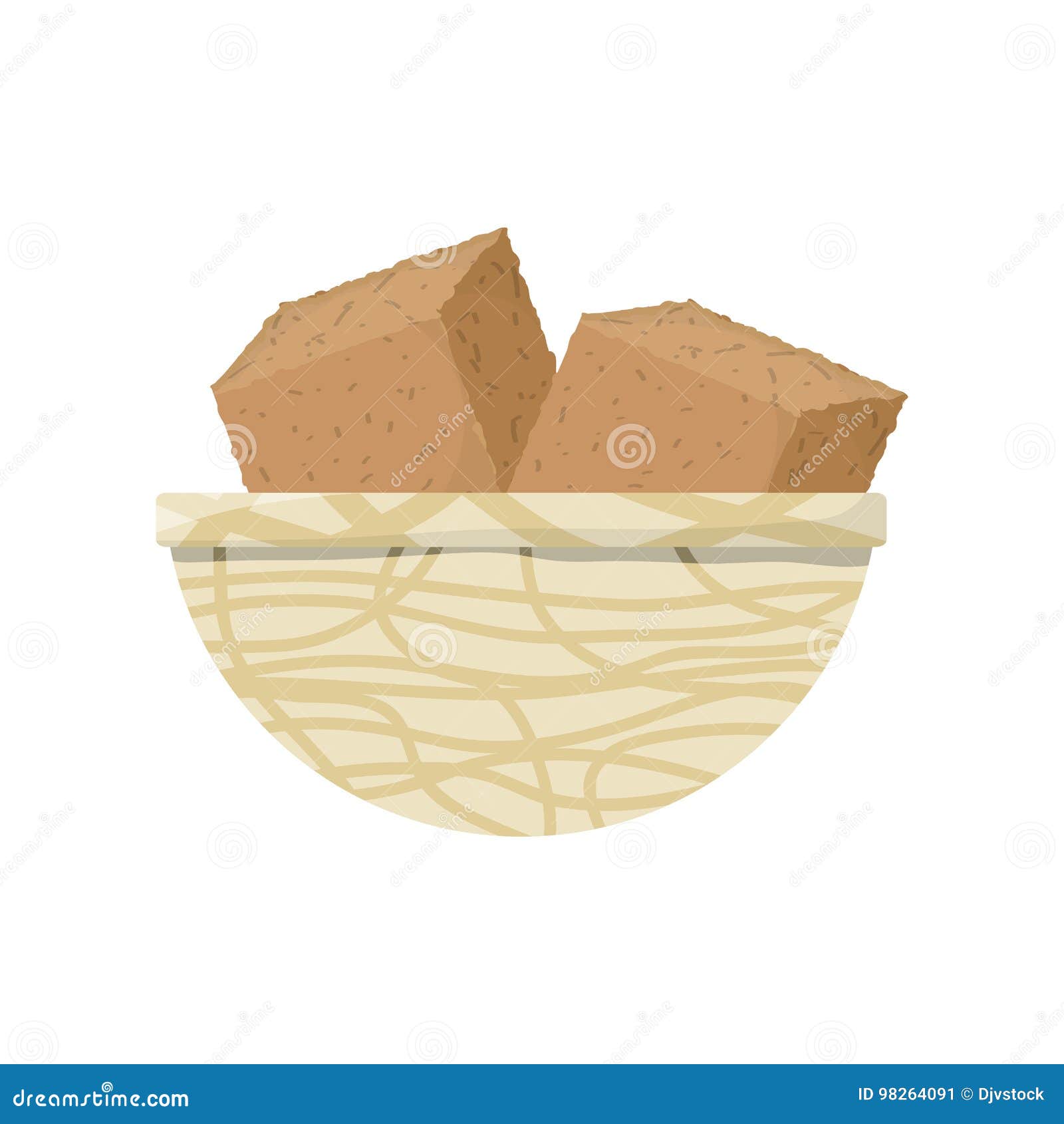 Ground cube isolated stock vector. Illustration of spring - 98264091