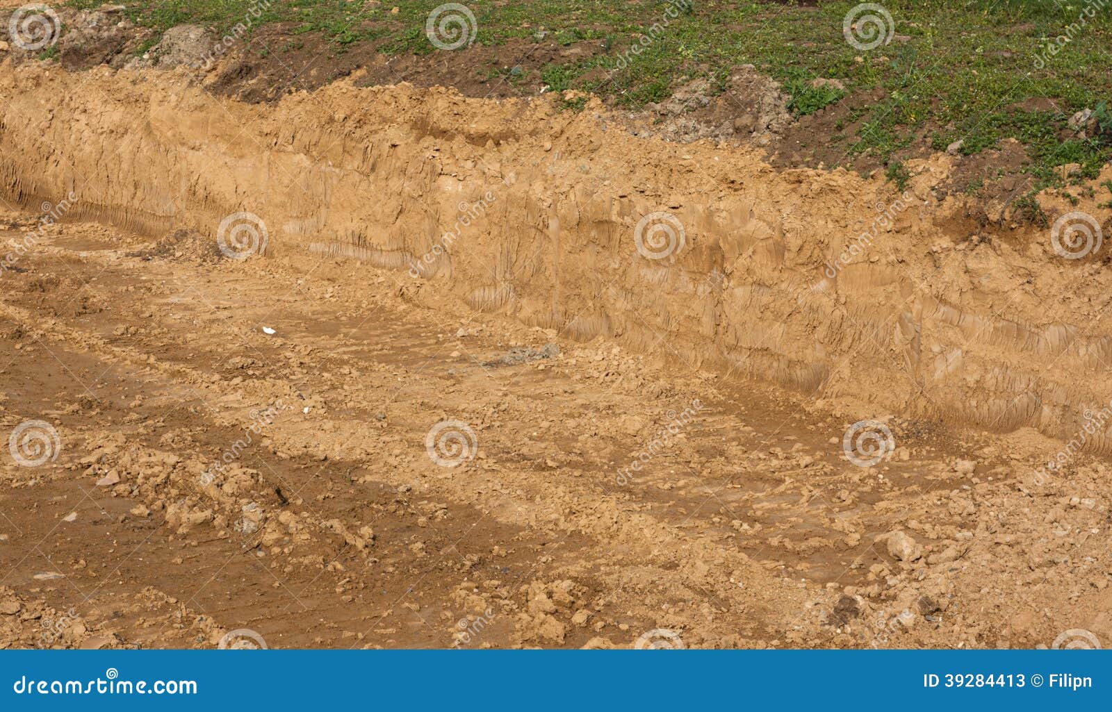 Ground stock image. Image of construction, eathmoving - 39284413