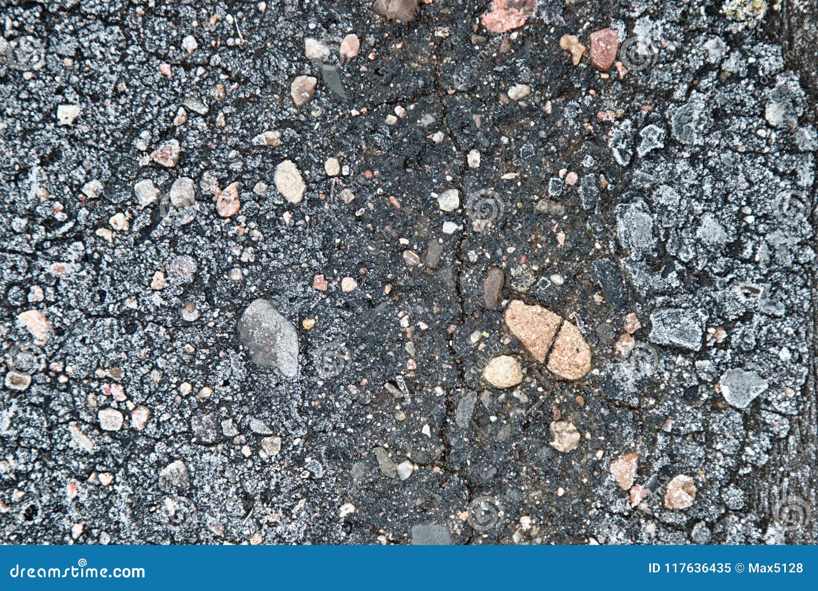 Frozen Ground, Covered with Frost Stock Image - Image of flake, covered ...