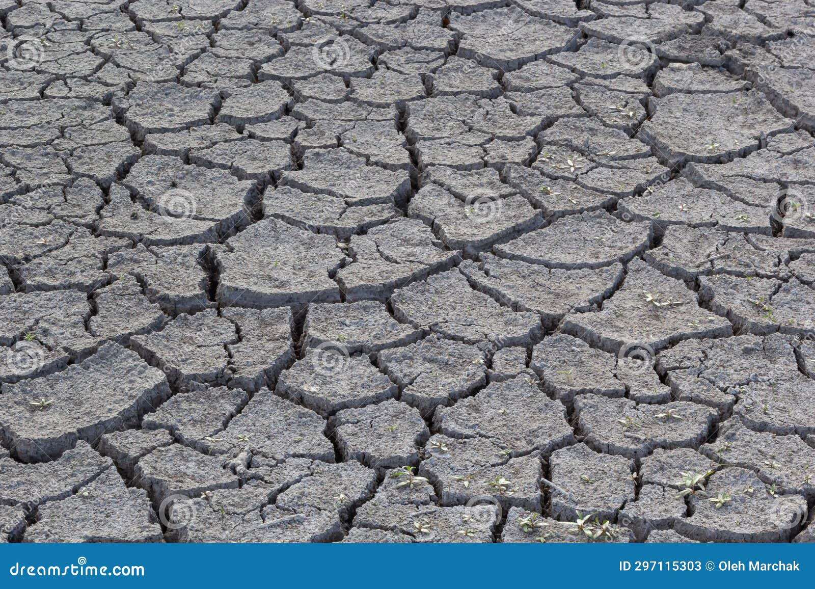 The Ground Has Cracks in the Top View for the Background or Graphic ...