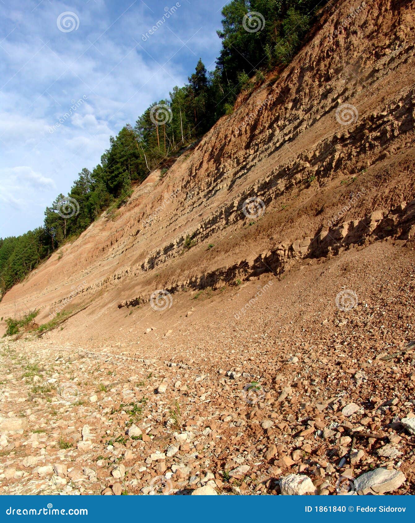 Ground layers 2 stock photo. Image of beautiful, cracks - 1861840