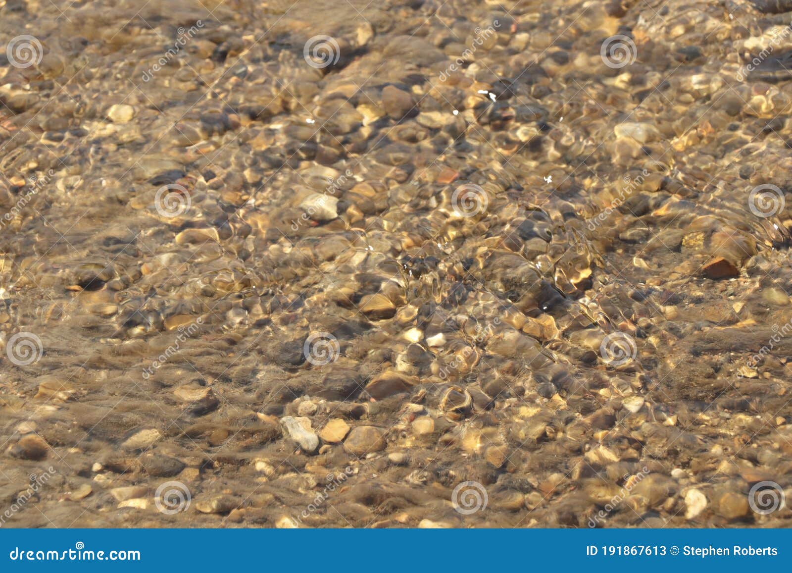 Ground Level Close Up of Mud and Water Sloshing Down a Stream Stock ...