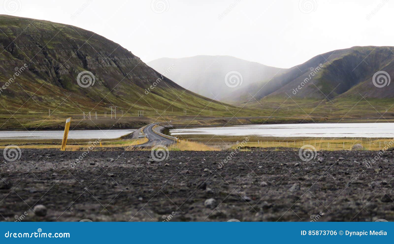 Ground Level Road stock photo. Image of cloudy, ground - 85873706