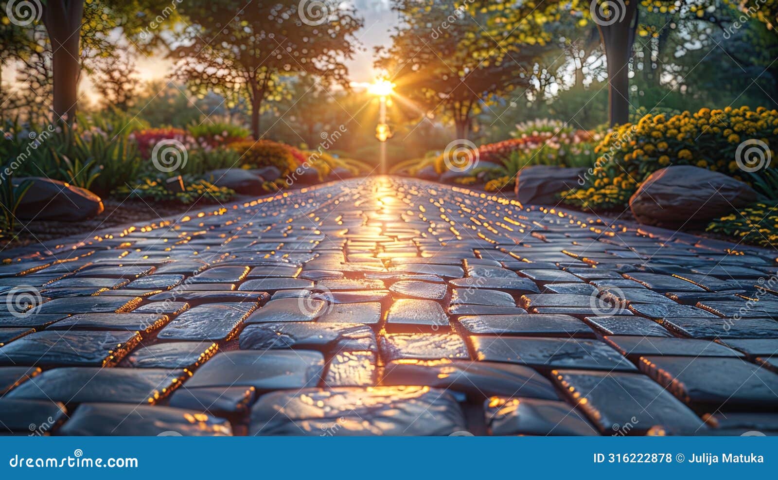 Ground-level View Reveals a Lifelike Brick Texture, Creating an ...