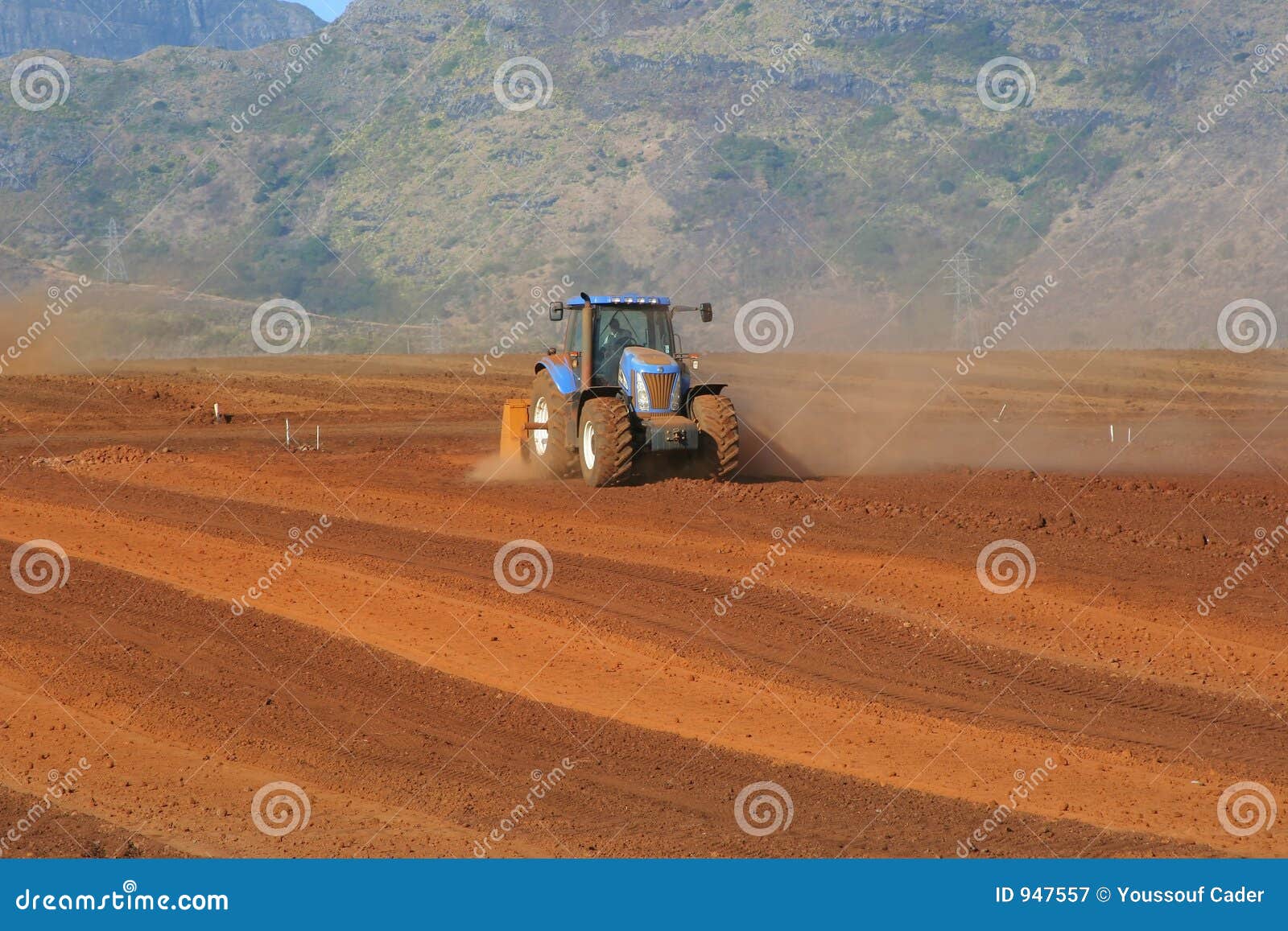 Ground Levelling stock image. Image of machinery, tractor - 947557