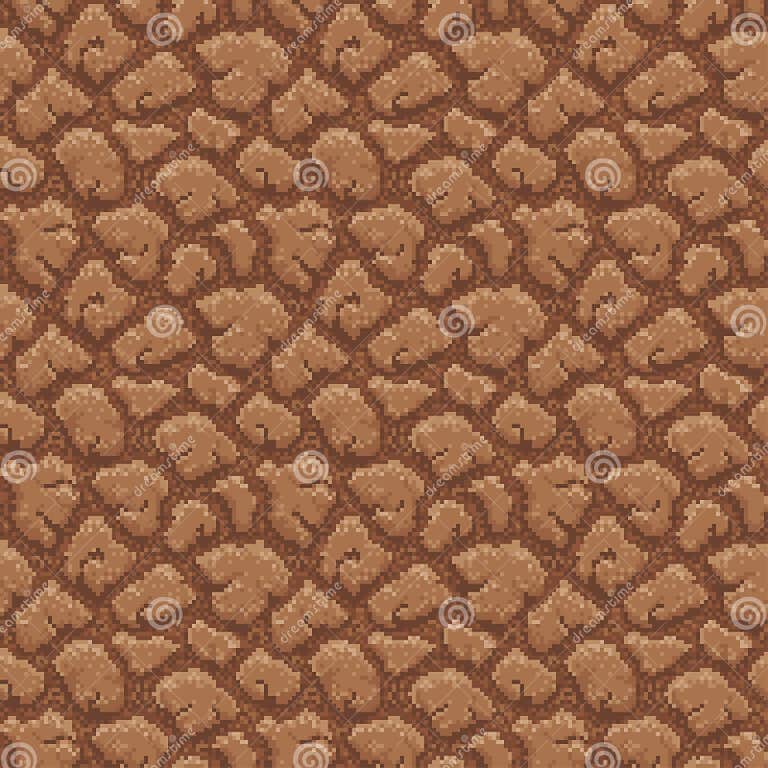 Ground Pattern - Pixel Art Illustration Stock Vector - Illustration of ...