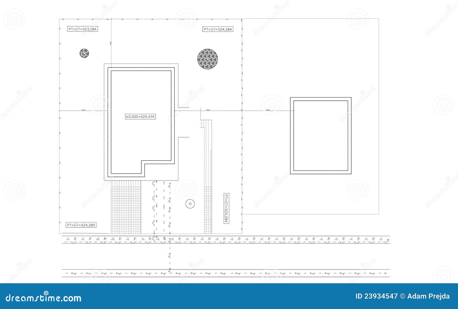 Ground plan stock vector. Illustration of education, line - 23934547