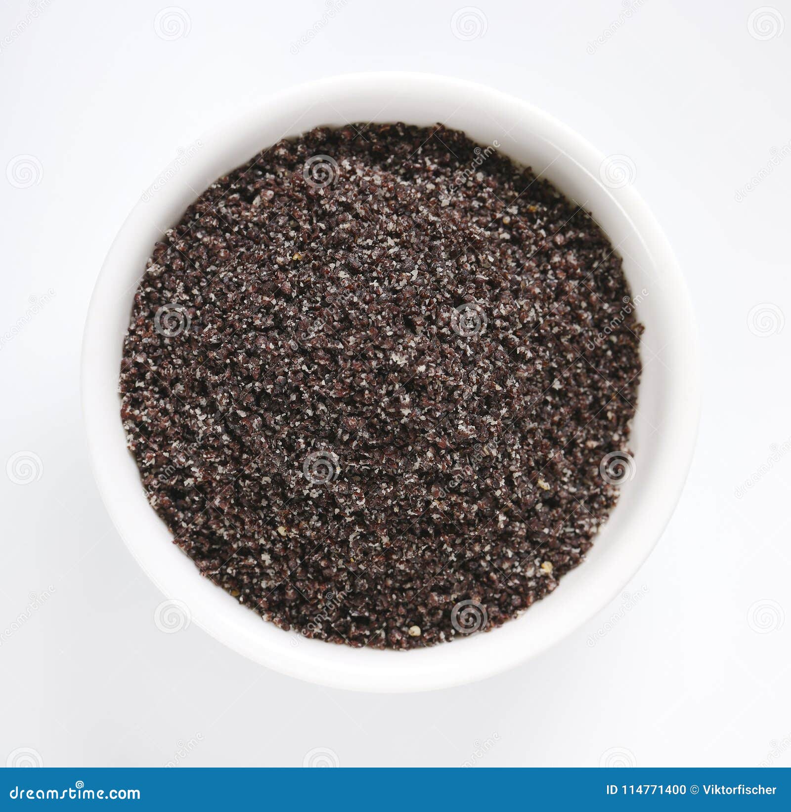 Ground poppy seeds stock photo. Image of nutritious - 114771400