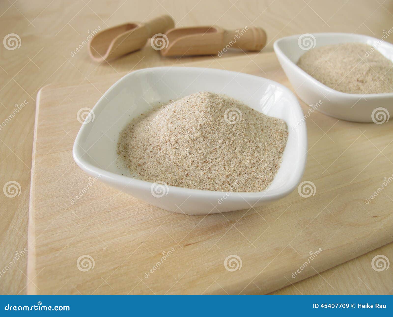 Ground psyllium seed husks stock image. Image of milled - 45407709