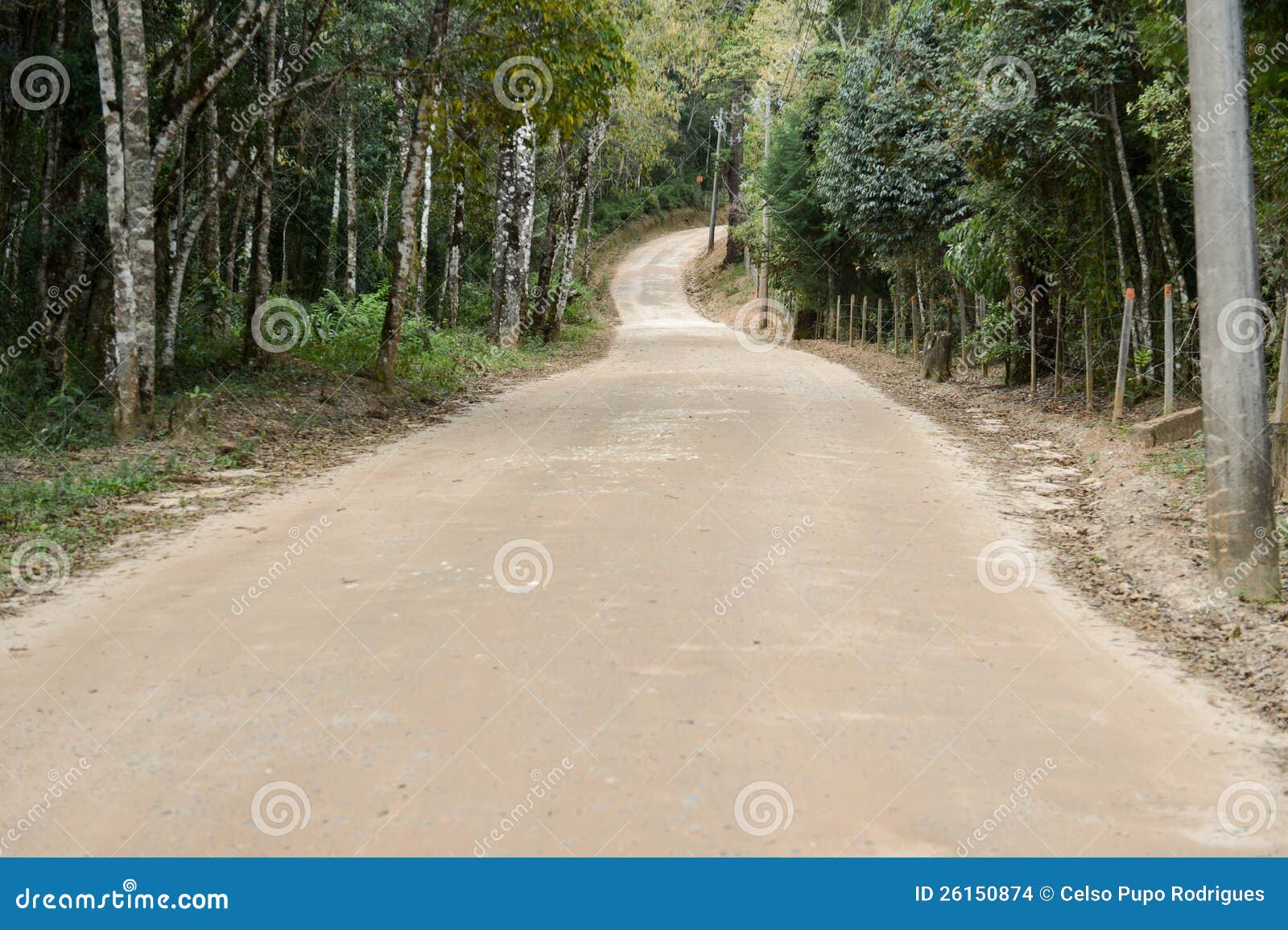 Ground road stock photo. Image of farm, forest, atmospheric - 26150874