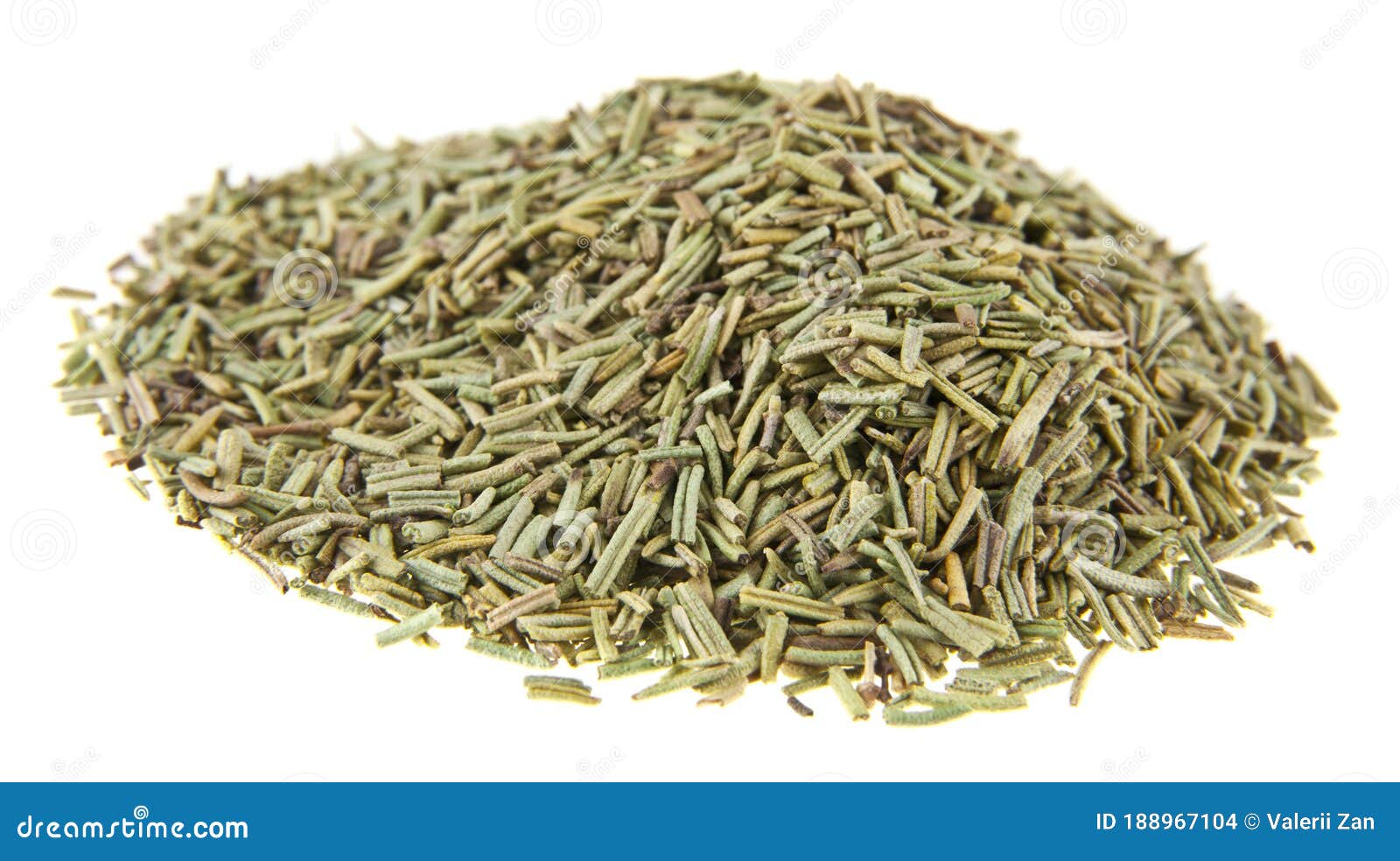 Ground Rosemary Isolated on White Background Stock Photo - Image of ...