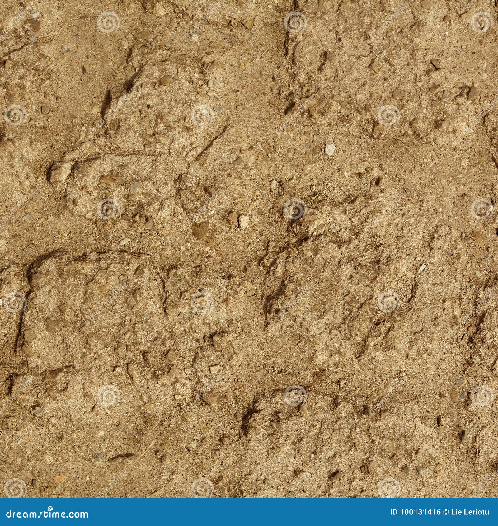 Ground Seamless Textured Surface Background Under Bright Sunlight ...