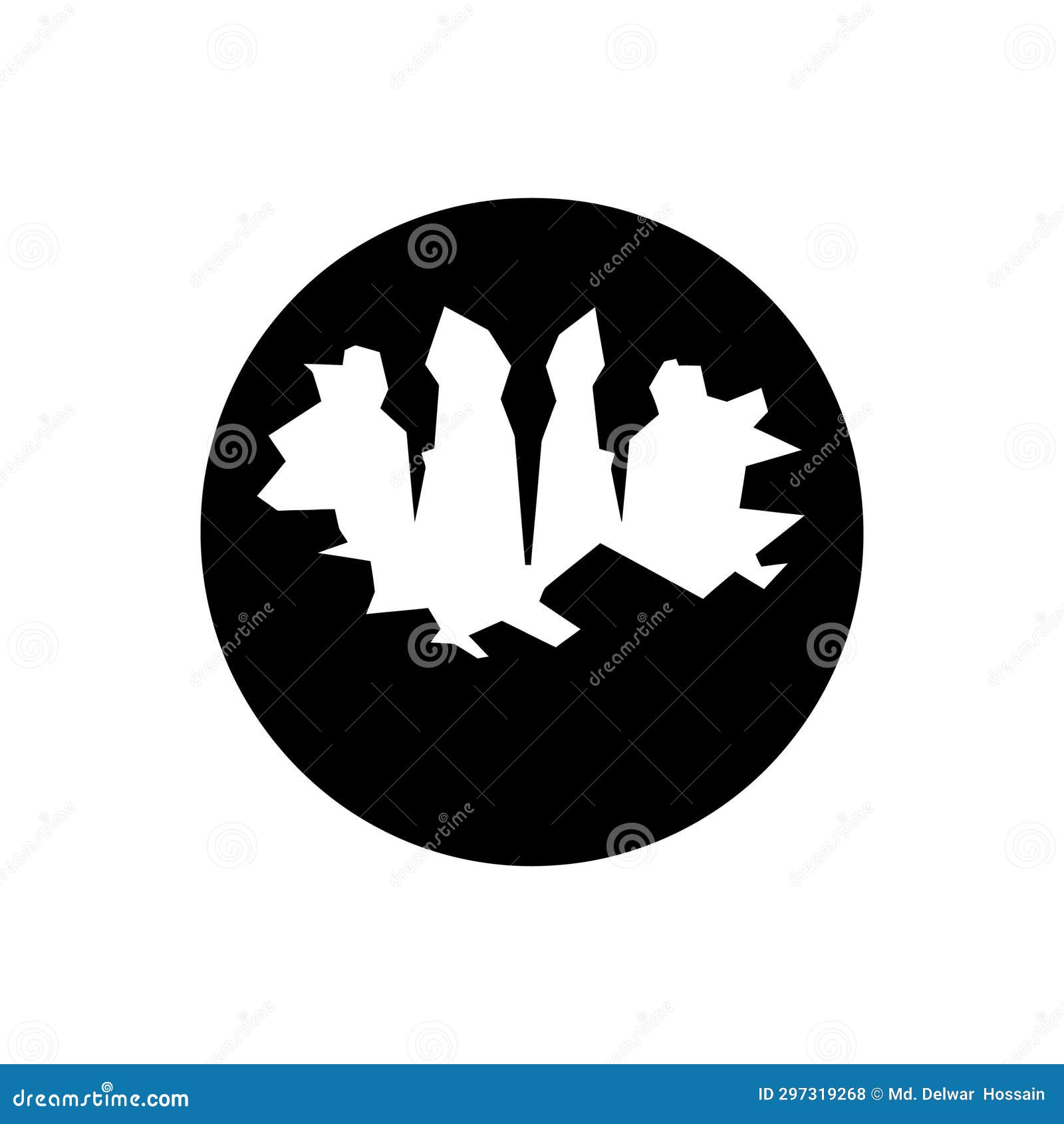 Ground Sinkhole Icon Vector Illustration | CartoonDealer.com #297319268